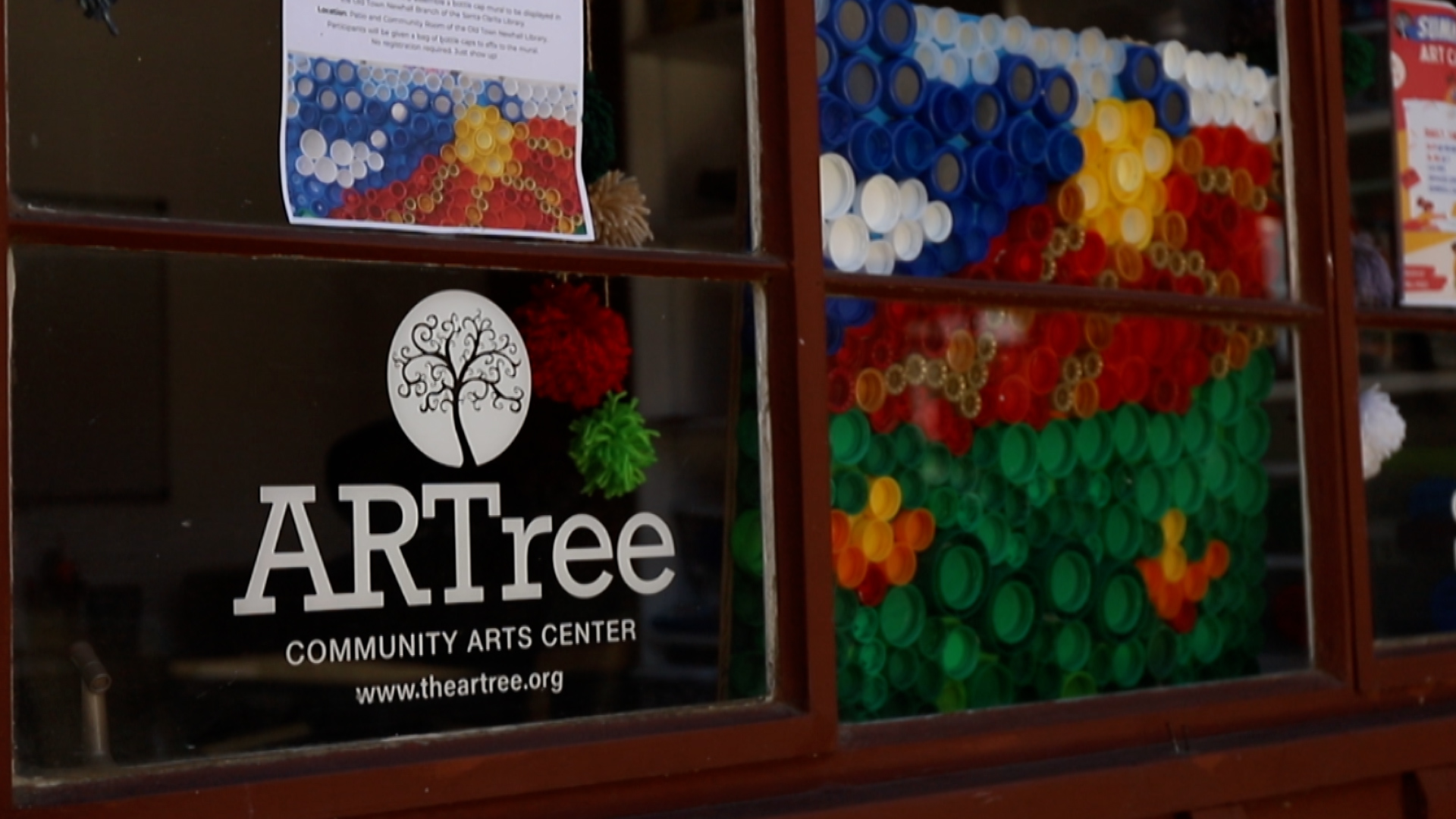 SCVTV.com | Finding Art: June 1: Join the ARTree for a Bottle Cap Mural Making Event at the OTN ...